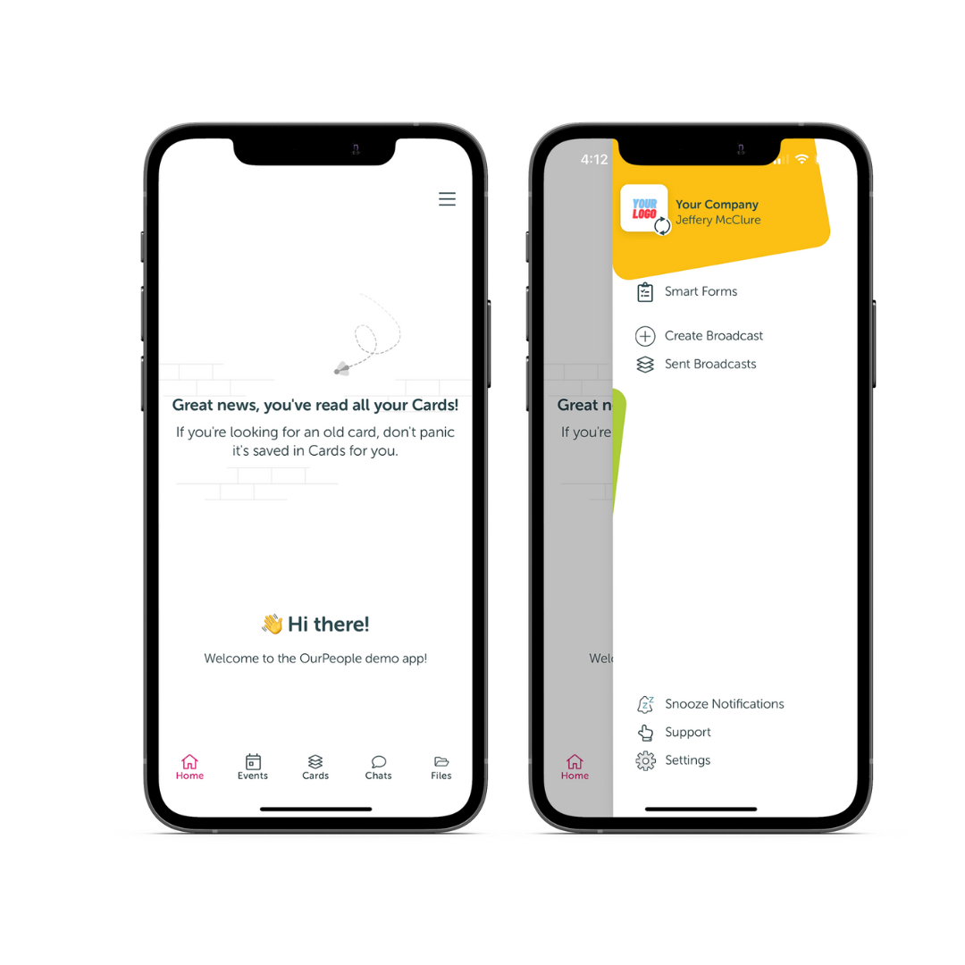 Broadcasting from the Mobile App – OurPeople